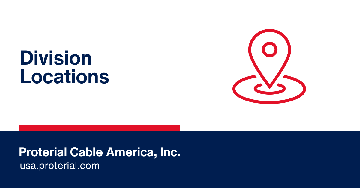 Division Locations | Proterial Cable America, Inc.